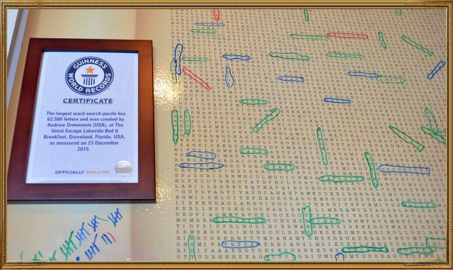 The World's Largest Word Search Was at The Great Escape Lakeside